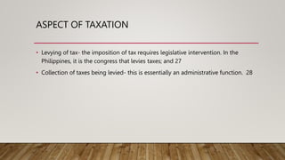 Introduction to Income Taxation in the Philippine context | PPT