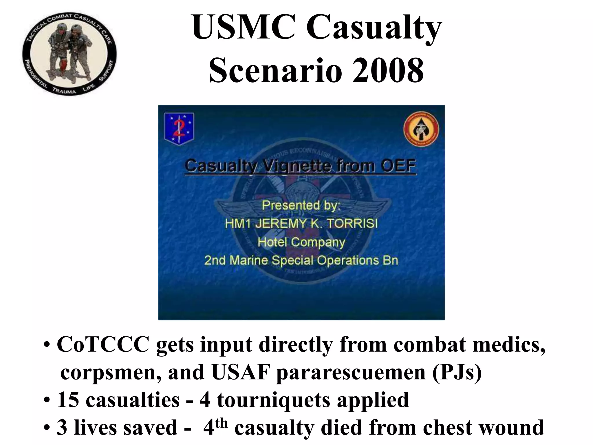 Intro to tccc | PPTX