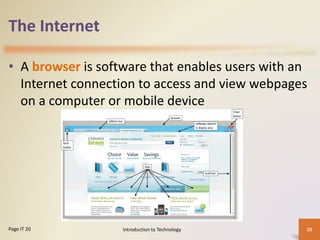Introduction to Technology | PPTX
