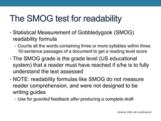 Introduction to Technical Writing: The Policy Brief | PPTX