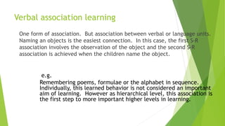 human learning | PPTX