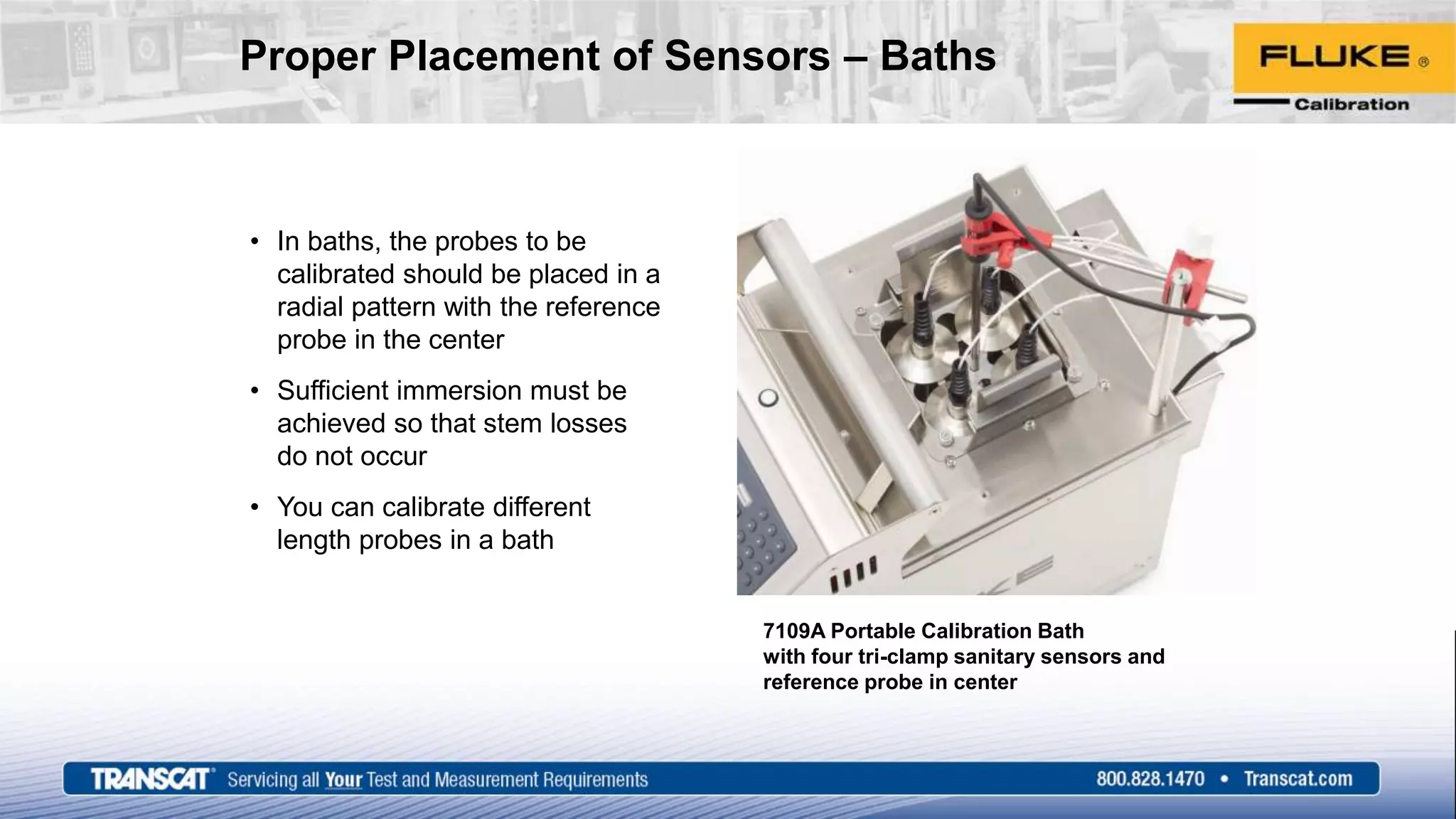 Introduction to Temperature Measurement and Calibration Presented by Fluke Calibration | PPT