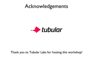 Intro to TensorFlow and PyTorch Workshop at Tubular Labs | PPT