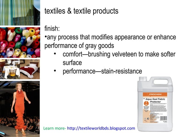 Introduction of textiles | PPT