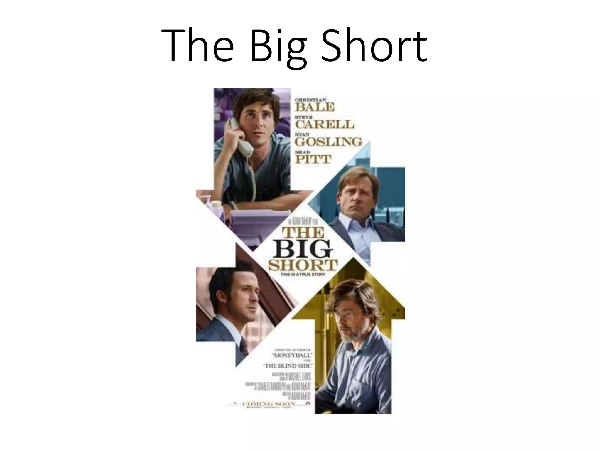 Intro to The Big Short | PPTX