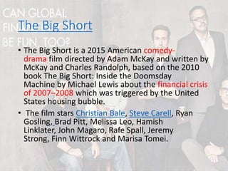 Intro to The Big Short | PPTX