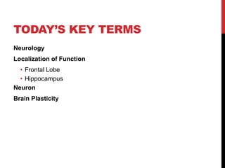 Intro to the brain (gen psych) | PPTX