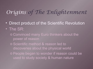 Intro to the Enlightenment | PPT