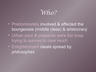 Intro to the Enlightenment | PPT