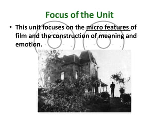 Intro to the micro features of film | PPTX