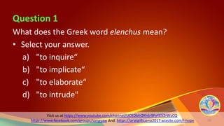 Intro to the philosophy of the human person ch 2-1 socratic method of ...