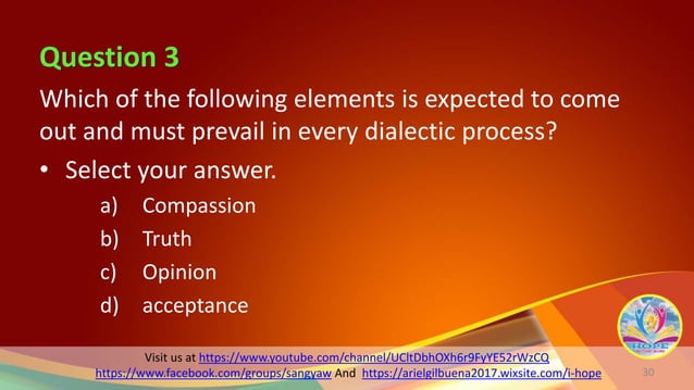 Intro to the philosophy of the human person _ ch 2-2 dialectic method ...