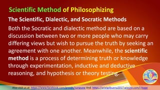 Intro to the philosophy of the human person _ ch 2-3 scientific method ...