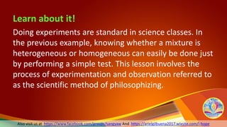 Intro to the philosophy of the human person _ ch 2-3 scientific method ...