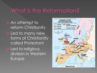 Intro to the reformation | PPTX