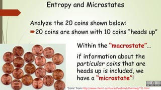 Chem 2 - The Second Law of Thermodynamics: Spontaneous Reactions and ...