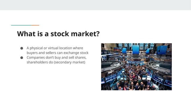 Introduction to the Stock Market in Today's Era | PPT