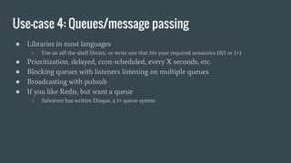 Introduction to some top Redis use cases | PDF