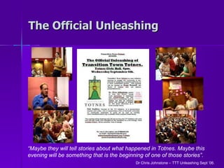 Into Transition, the Totnes' 12 step model | PPT