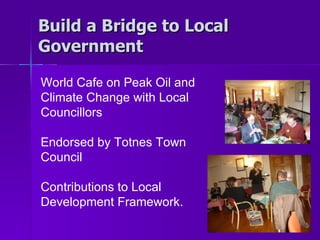 Into Transition, the Totnes' 12 step model | PPT