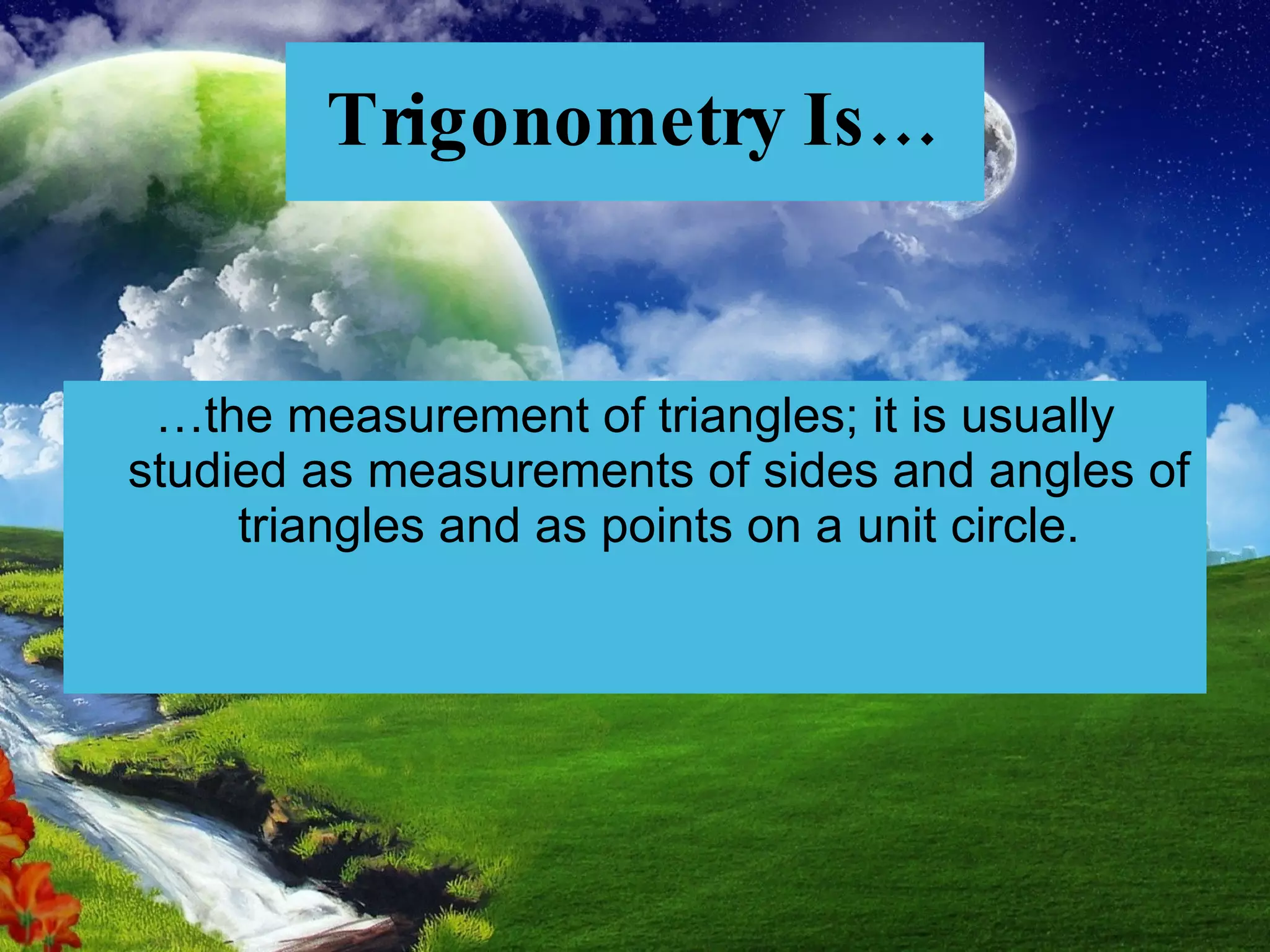 Trigonometry Lesson: Introduction & Basics | PPT Trigonometry Lesson: Introduction & Basics | PPT