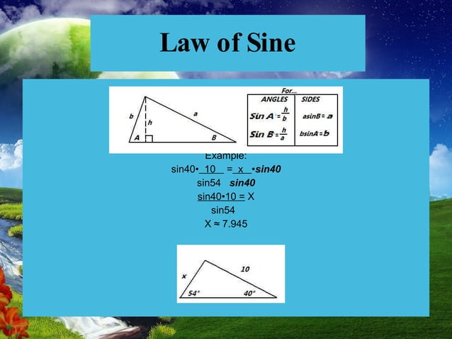 Trigonometry Lesson Introduction And Basics Ppt