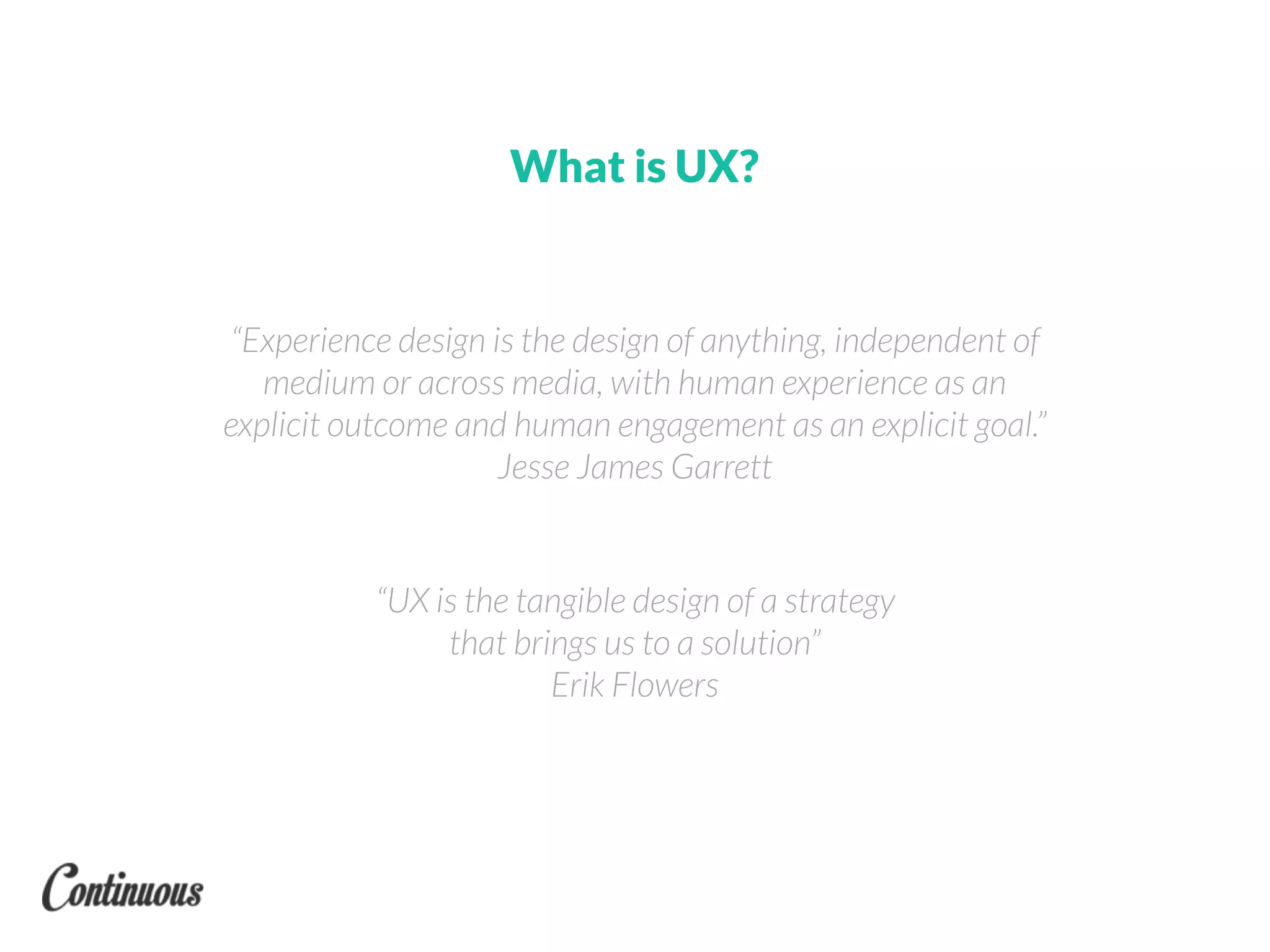 Intro to UX: Enterprise UX | PPT