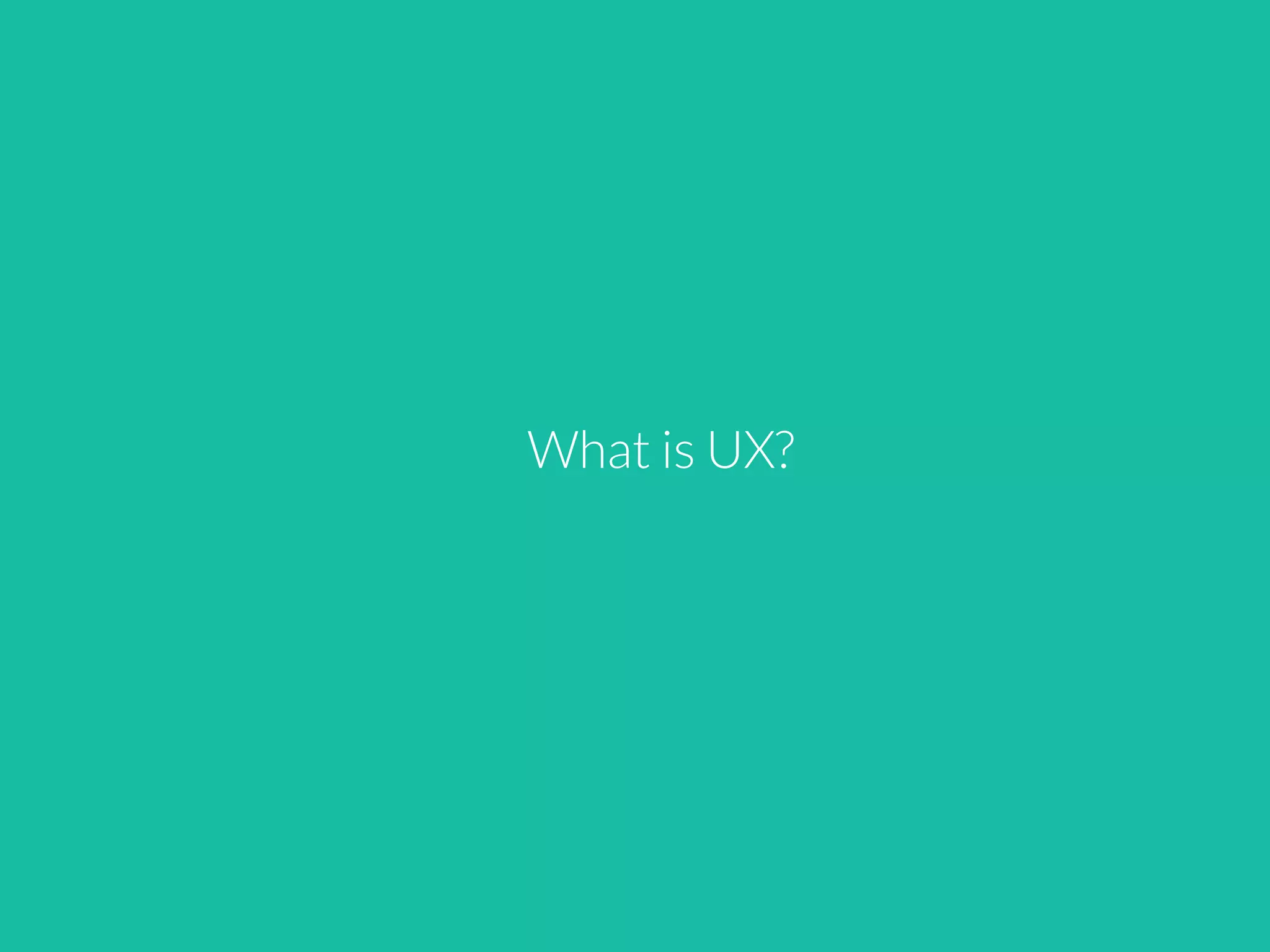 Intro to UX: Enterprise UX | PPT