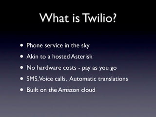Getting Started with Twilio | PPT