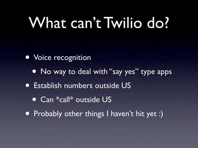 Getting Started with Twilio | PPT
