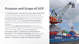 Introduction to the UCPDC of the ICC, London | PPT