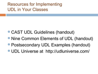 Intro to udl_2_hour | PPT