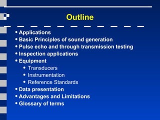 Intro to ultrasonics | PPT
