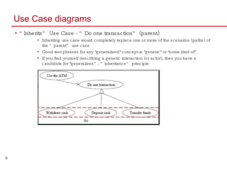 Intro to UML - Use Case diagrams | PPT