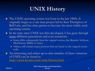 Intro tounix (1) | PPT