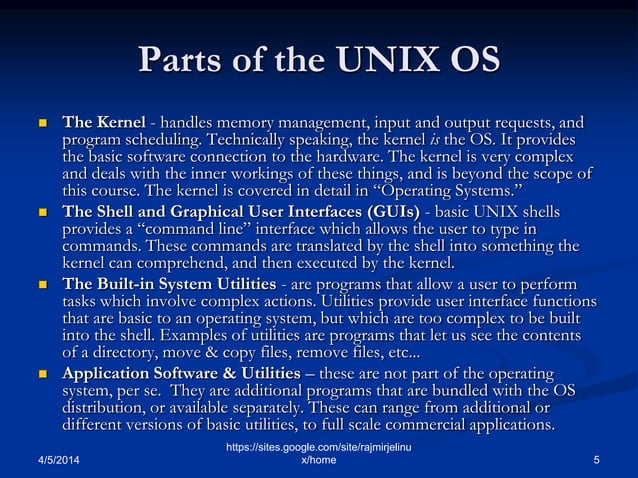 Intro tounix (1) | PPT