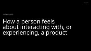 Introduction to User Interface and Experience Design | PPTX