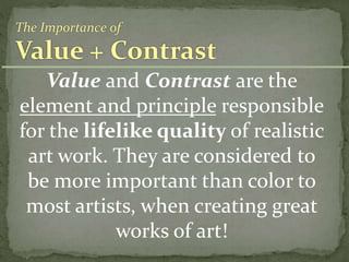 AHSArt: Intro to Value and Pencil | PPT