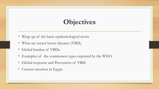 Introduction to vector borne Diseases.pptx