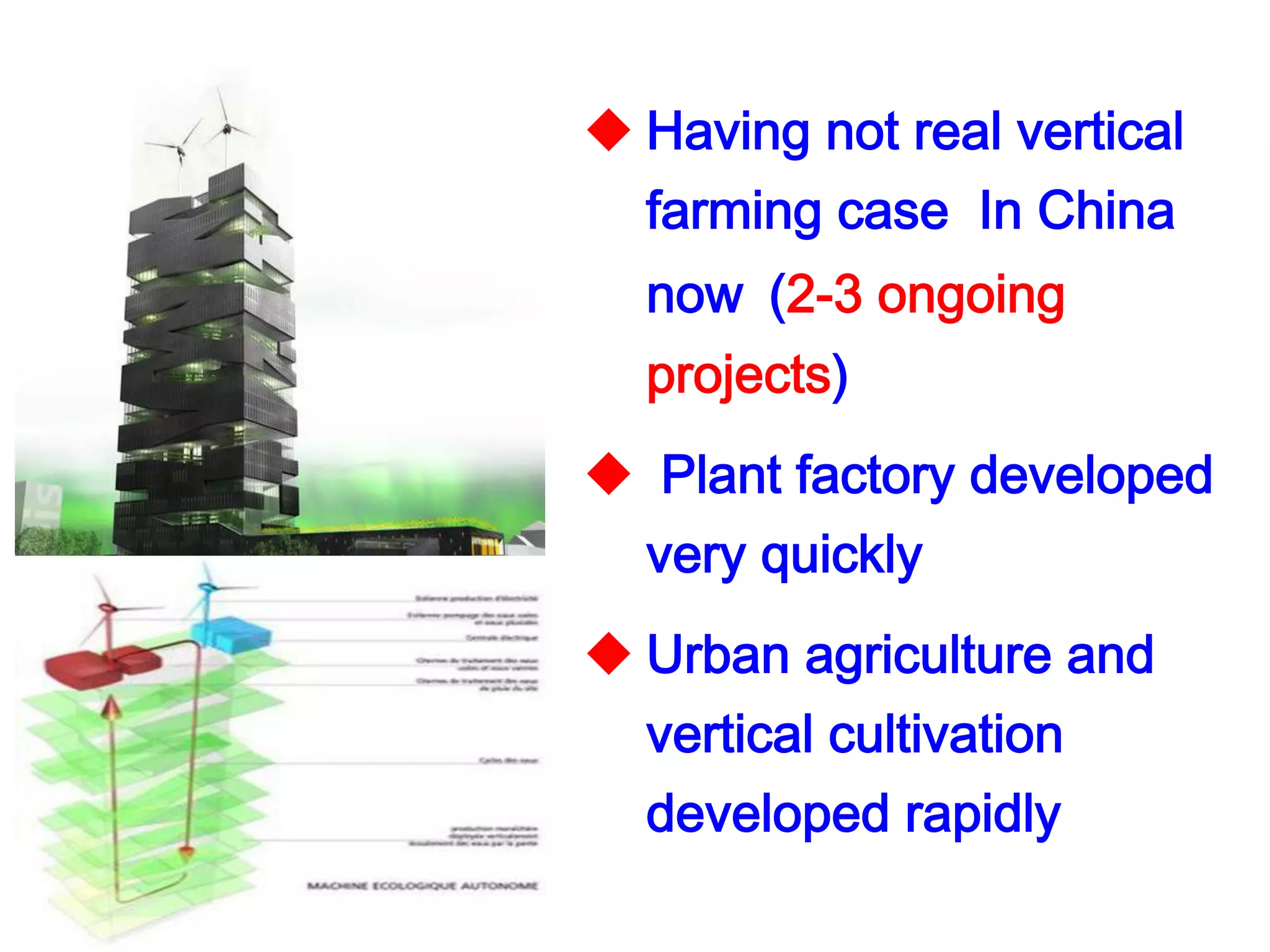 Intro to Vertical Farming in China 2015 | PPT