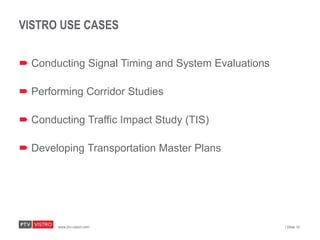 Introduction to PTV Vistro | PPTX