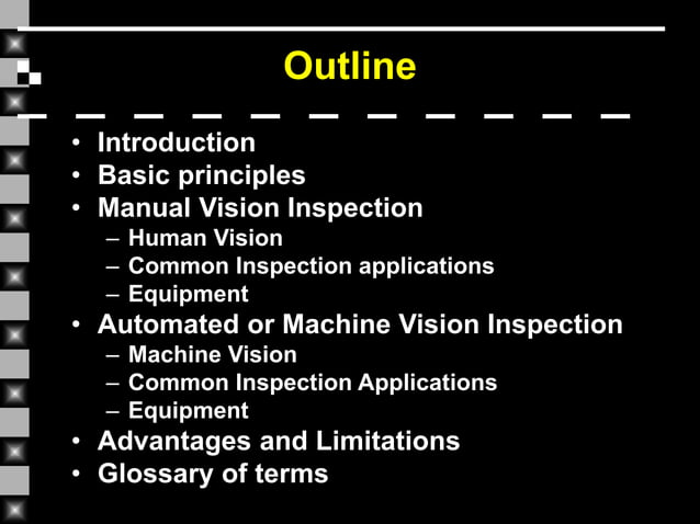 Intro_to_Visual Inspection.ppt | 3-D Graphics | Computer Software and ...