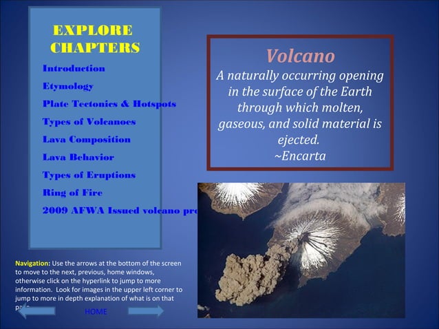 Intro to volcanoes module | PPT