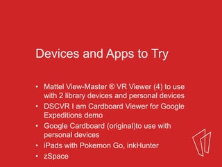 Introduction to Virtual and Augmented Reality | PPTX