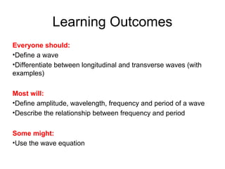 Intro to waves | PPT