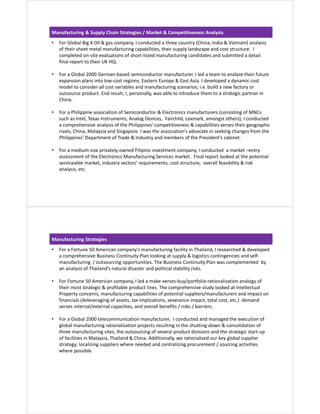 Intro to World Competition Consultants | PDF