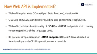 Intro to web api with dynamics 365 | PPT