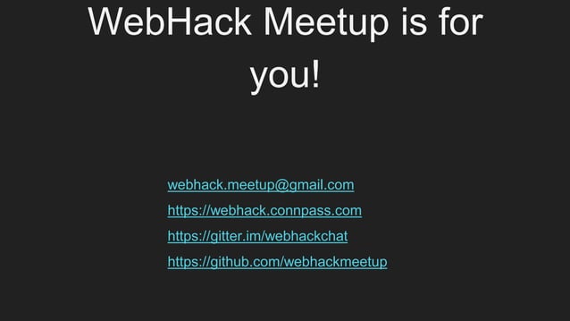 Intro to web hack | PPTX