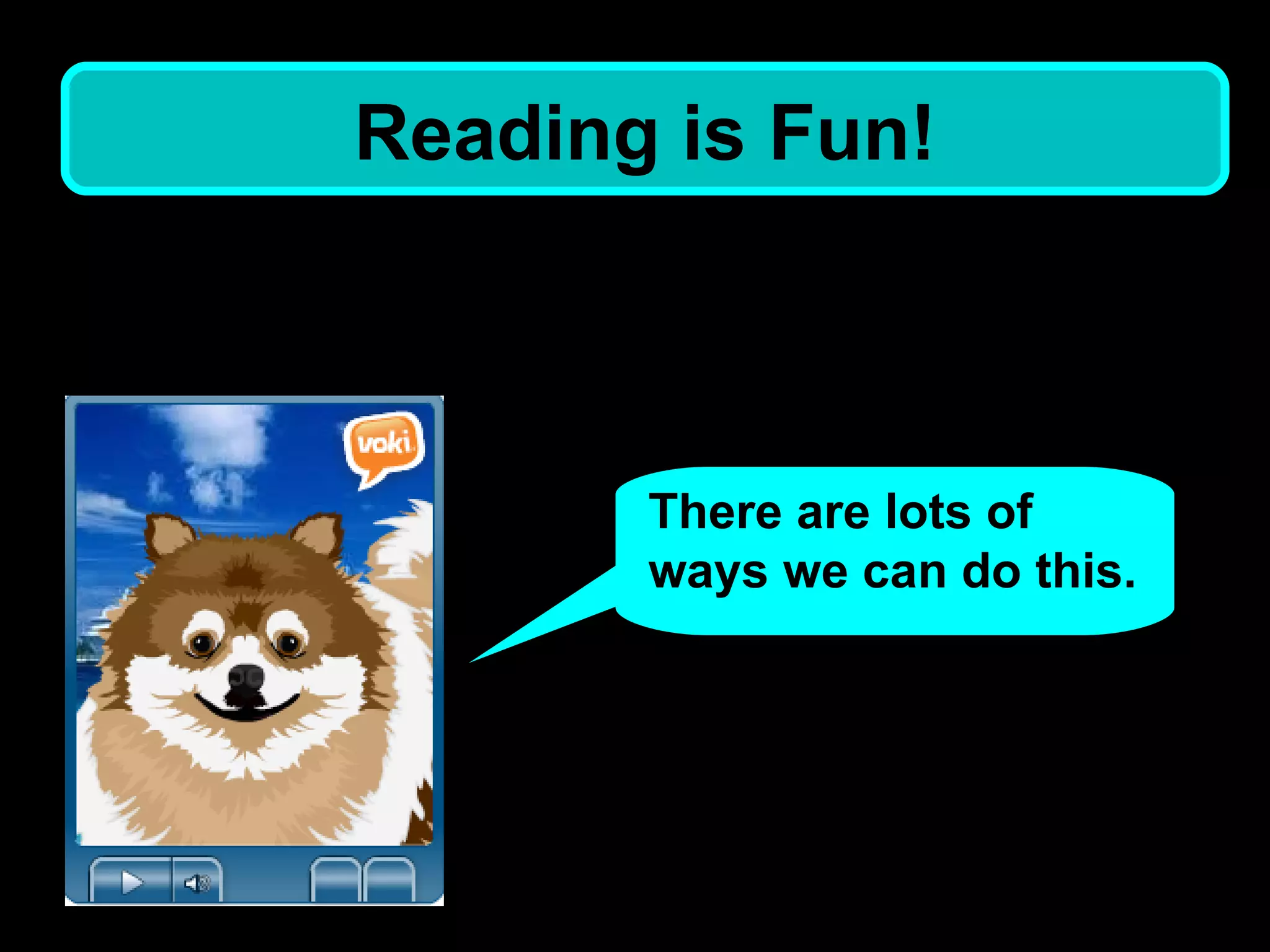 Intro to Reading is Fun! Wiki | PPT