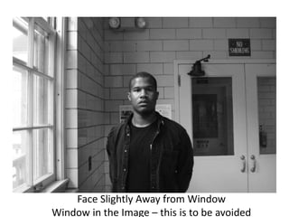 Annotated Introduction to Window Light Portraiture | PPT